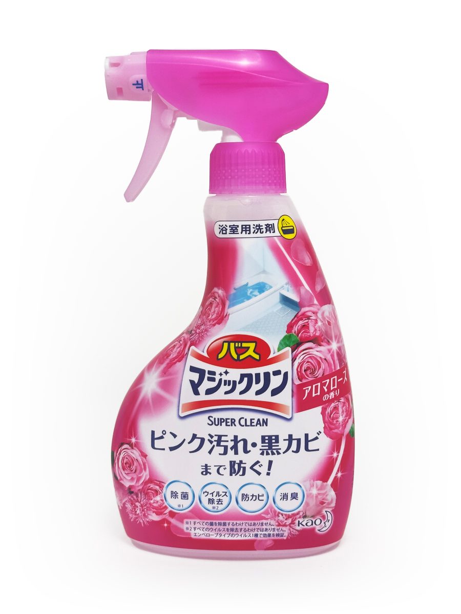 Bath Magiclean Foaming Spray Super Clean Aroma Rose 380mL – Yapon Dokon